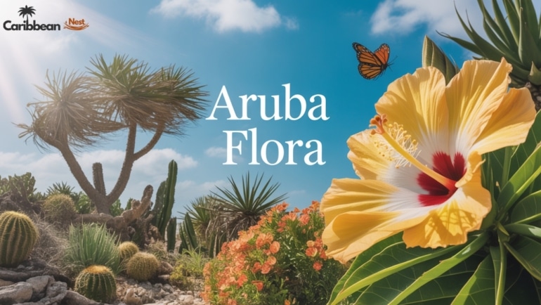 Exploring Aruba's Flora - Desert Plants, Cacti, and Tropical Flowers